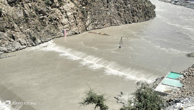 Dasu Hydropower Project: Stage 1 of Concrete Starter Dam Completed